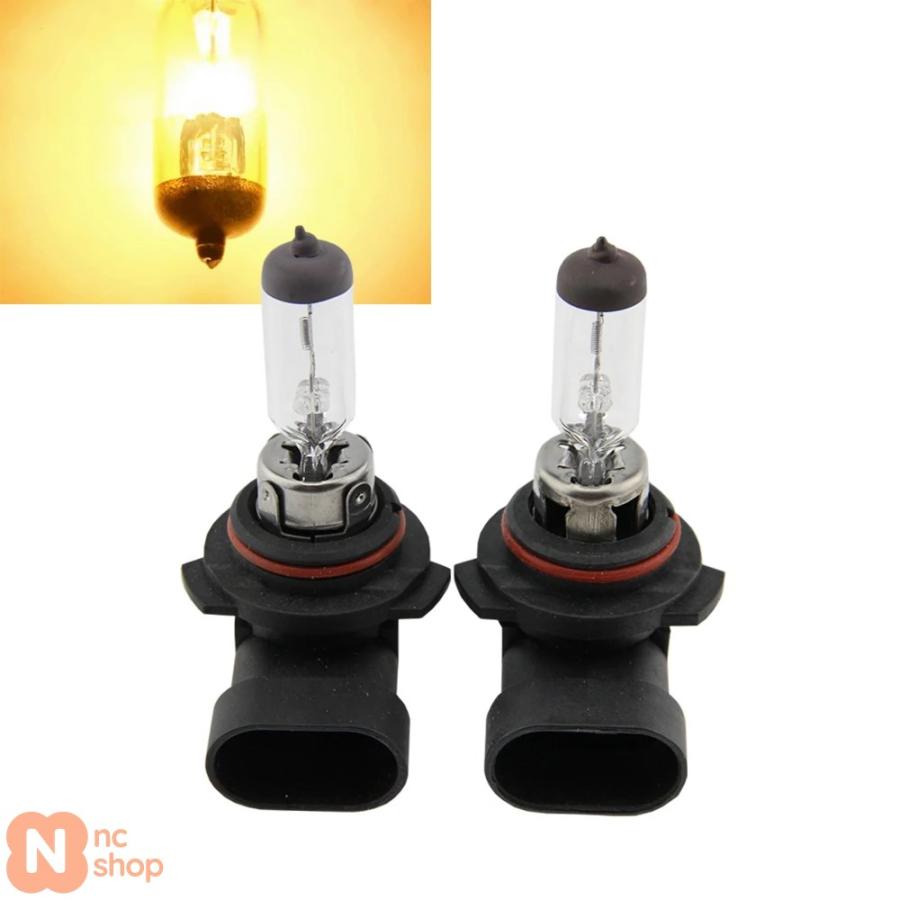 2個入り スーパーブライト ウォームホワイト 3500K HB4 9006 オリジナルハロゲン電球 12V 55W P22D 車用オートロー ...