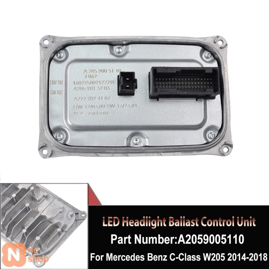 【並行輸入品】 コントロールユニット LEDヘッドライトバラスト メルセデス・ベンツ C CL S W205 C217 W222 ...
