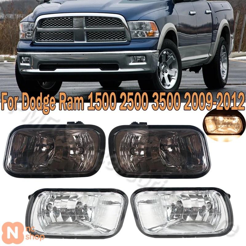 【並行輸入品】 PMFC ダッジ・ラム 1500 2500 3500 2009 2010 2011 2012 車用フロントクリアバンパーフォグ ...