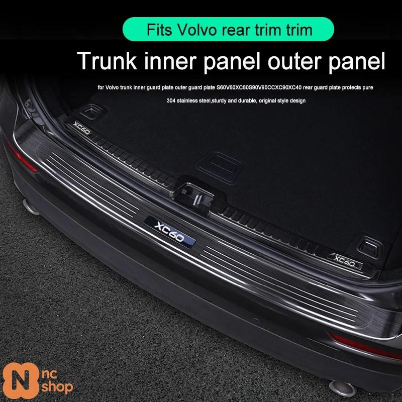 ボルボ トランク インナーガード アウターガード S60 V60CC XC60 S90 V90CC XC90 リアガード保護装飾アクセサリー : エヌシーショップ - 通販 - Yahoo ...