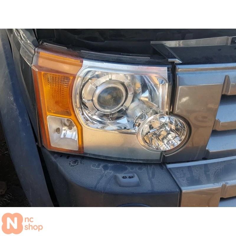 【並行輸入品】 ランドローバー ディスカバリー 3 LR3 MK3 2004 - 2009用 ゼノンヘッドライト デイライト リフィット 超明COB LEDエンジェルアイズキット ハロ : エ ...