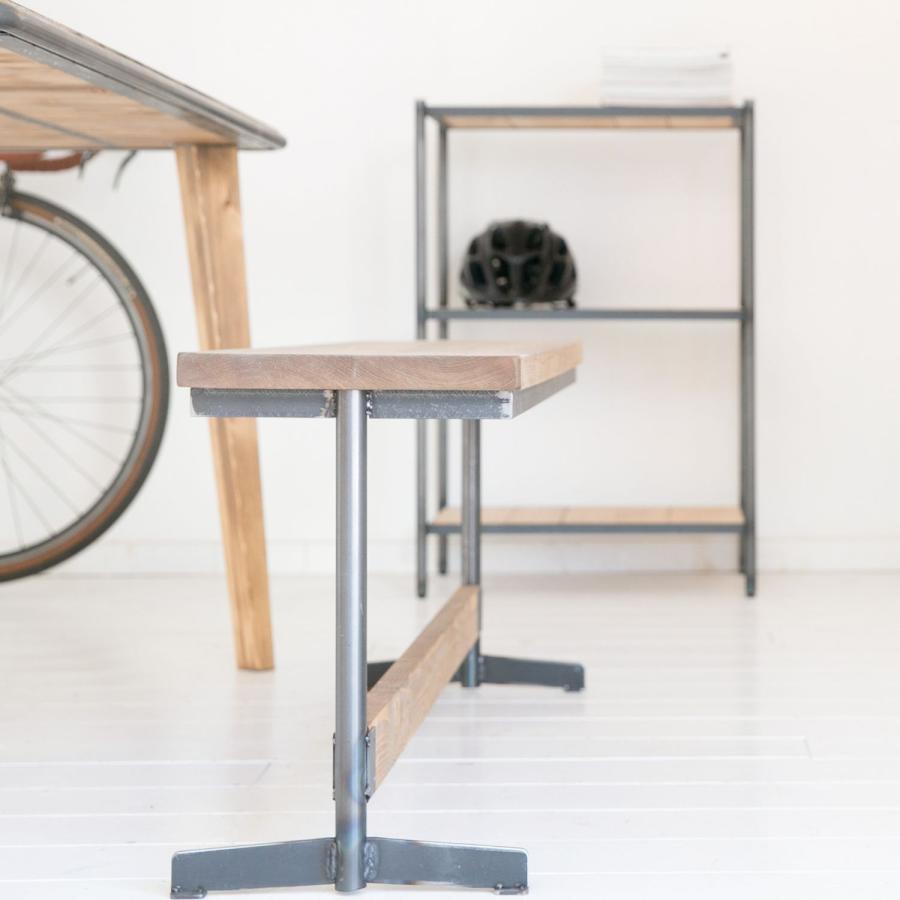 ベンチ ダイニングベンチ 長椅子 無垢 北欧 シンプル モダン ナチュラル おしゃれ 天然木 手作り :BEC-05:NEALD - 通販 - Yahoo!ショッピング