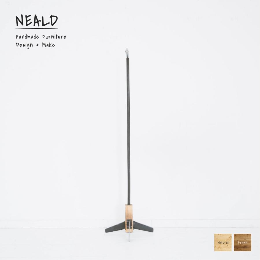 NEALD（家具） ハンガーラック ポールハンガー 洋服掛け 帽子掛け 無垢 北欧 シンプル モダン ナチュラル おしゃれ 天然木 手作り ハンガー : NEALD - 通販 - Yahoo ...