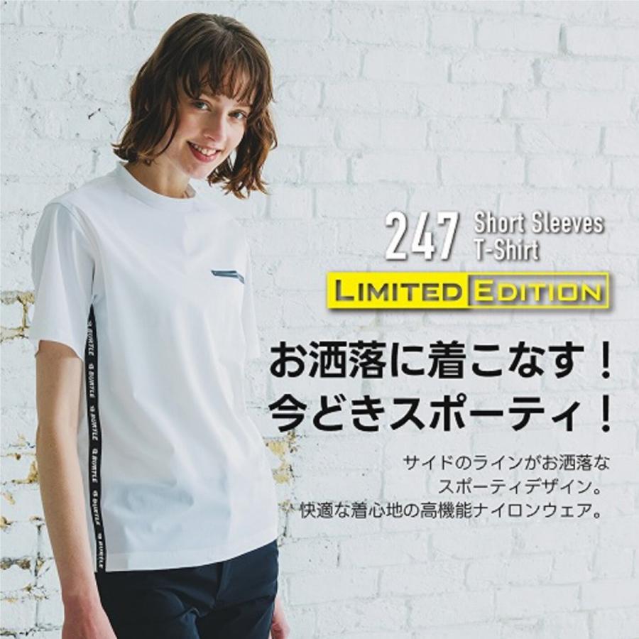 BURTLE バートル 247 ショートTシャツ 春夏 半袖 ストレッチ 高通気 ユニセックス 男女 冷感 UVカット インナー 吸汗 速乾作業服 シンプル : ネアス Yahoo!shop ...