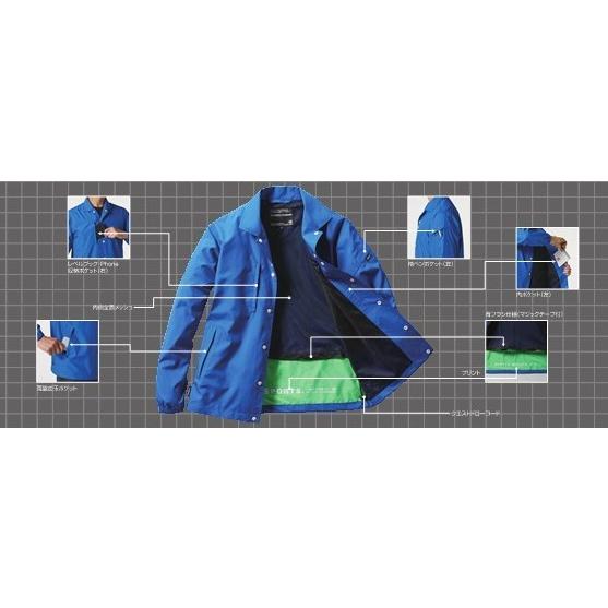 BURTLE バートル コーチジャケット 710 （ユニセックス）サイズ S〜3XL軽量防寒 男女兼用 耐久撥水防風 エコロジー作業着 アウター ジャンパー : ネアス Yahoo!shop ...