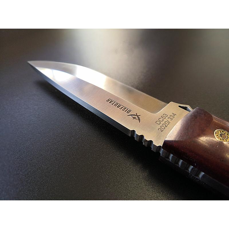 DISFRUTAR BORAH DC53 STEEL ディスフルタール ボーラ ローズウッド アウトドアナイフ キャンピングナイフ シースナイフ 登山 狩猟 釣り 天然木 : NEAT ...