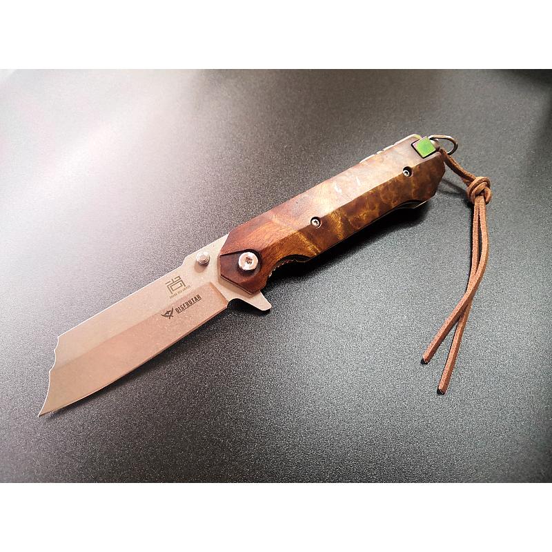 DISFRUTAR LORENZO DC53 STEEL ディスフルタール ロレンゾ アウトドアナイフ キャンピングナイフ フォールディングナイフ 登山 狩猟 釣り シャドウウッド ...