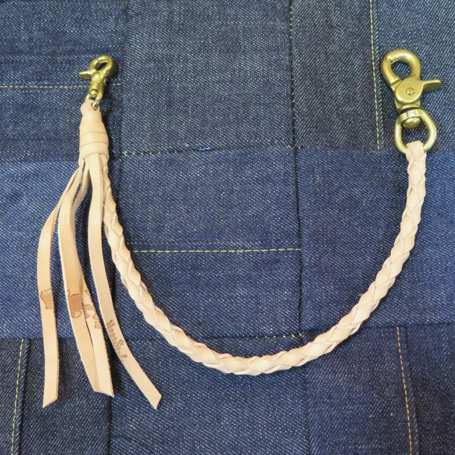 【kiwami wallet Saddle Leather Rope】 ”極み”サドルレザーウォレット 四つ編みロープ 刻印入り Neat ...