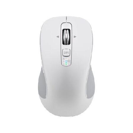 送料無料 セールCITLLA Wireless Bluetooth Mouse (USB + BT1 BT2), Full Size ...