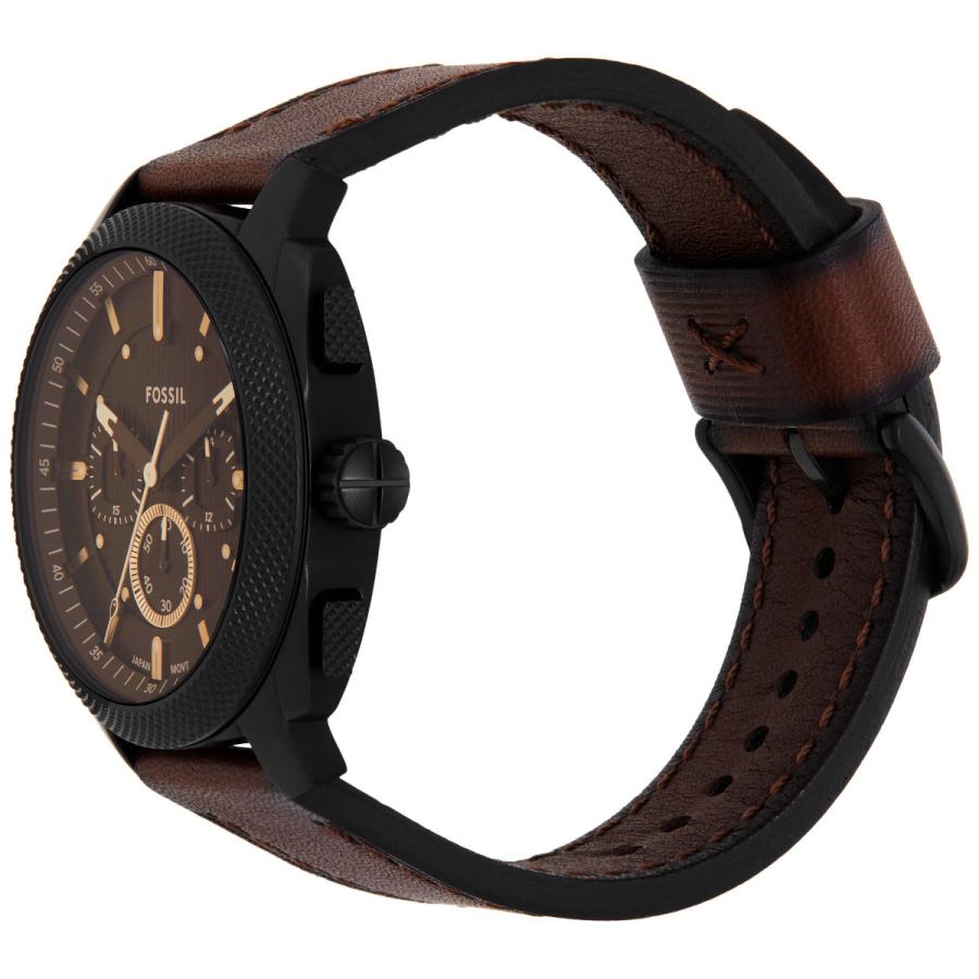 フォッシル FOSSIL 腕時計 メンズ MACHINE クロノグラフ ブラック ステンレススチールウォッチ FS6101 : 腕時計のニール ...