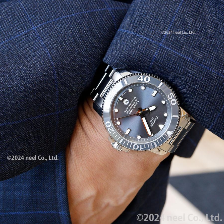 TISSOT 豪華おまけ有 ティソ 腕時計 メンズ シースター 1000 SEASTAR POWERMATIC 80 自動巻き T120.407.11.081.01 : 腕時計のニールセレクト ...