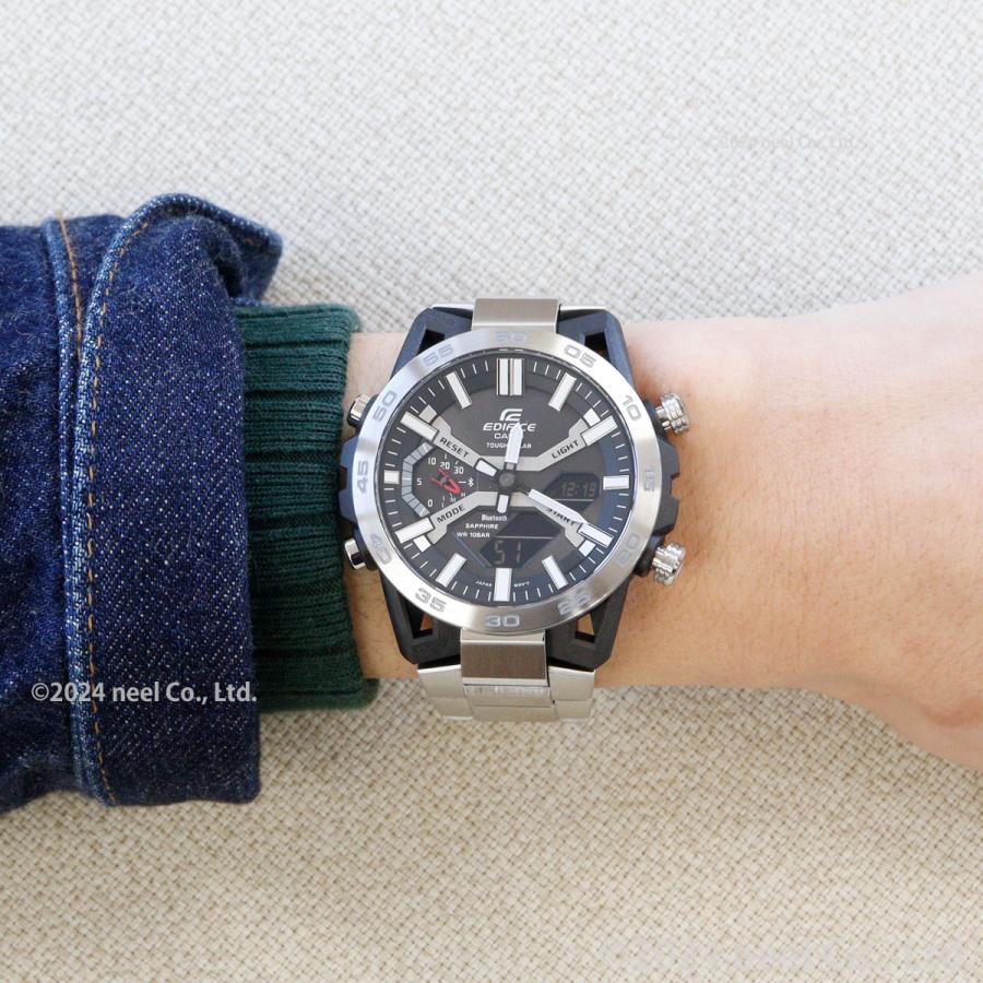 EDIFICE（CASIO） カシオ エディフィス SOSPENSIONE ソスペンシオーネ ECB-2000 ソーラー 腕時計 メンズ ECB-2000YD-1AJF : neel腕時計 ...