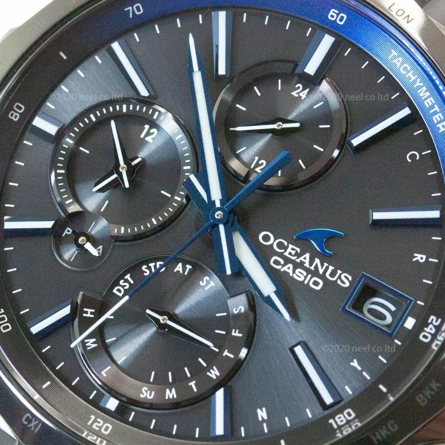 OCEANUS （豪華おまけ有） オシアナス マンタ 電波ソーラー 腕時計 メンズ OCW-S5000B-1AJF カシオ : neel腕時計 ...