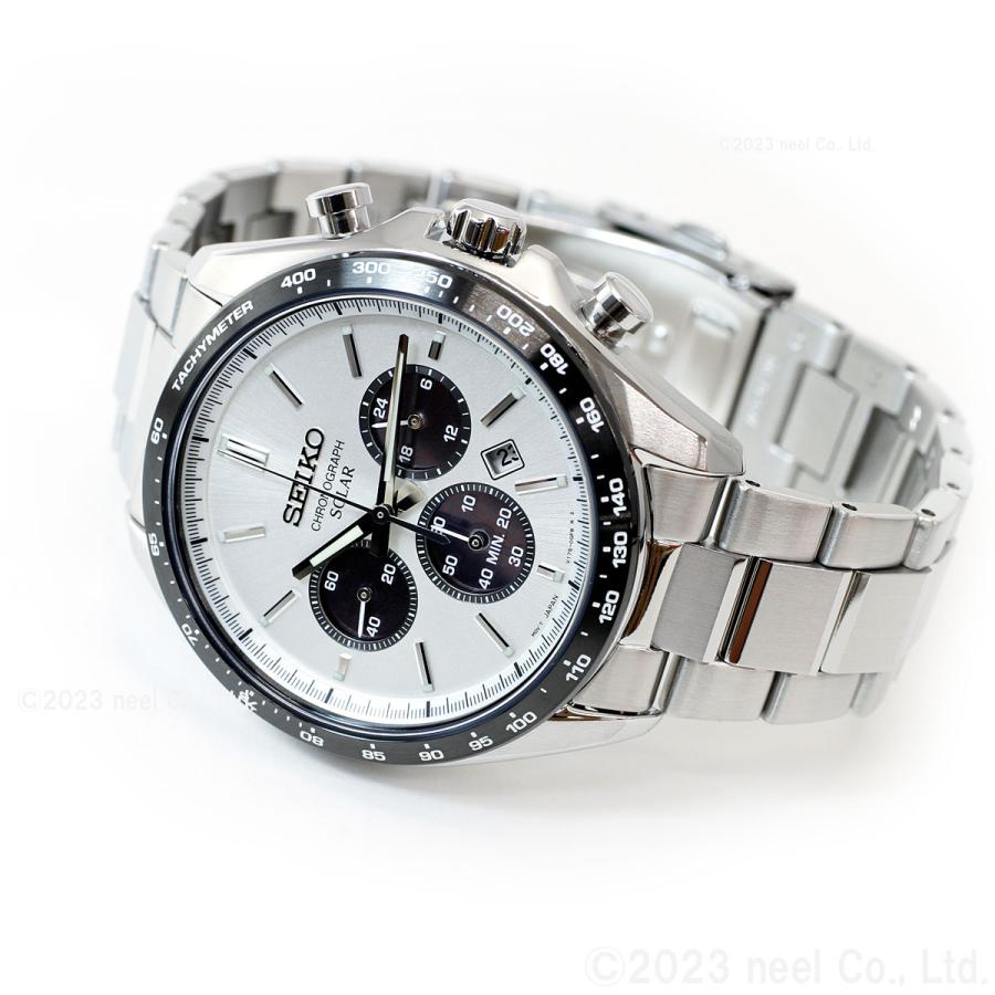 SEIKO SELECTION セイコー セレクション ソーラー 流通限定モデル 腕時計 メンズ クロノグラフ SBPY165 : neel腕 ...