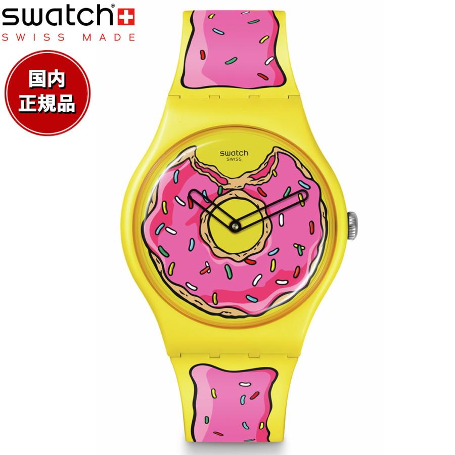Swatch swatch スウォッチ ザ シンプソンズ コラボ The Simpsons SO29Z134 腕時計 メンズ レディース ...