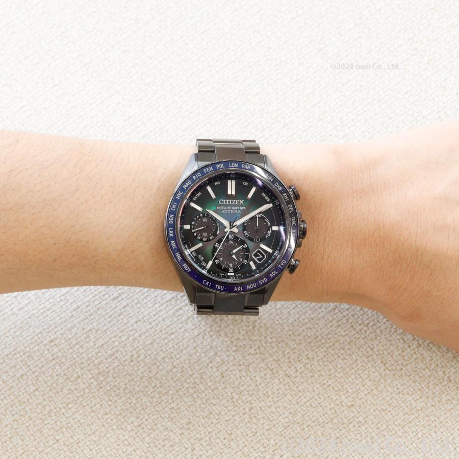 ATTESA（CITIZEN） ノベルティー付き！シチズン アテッサ エコドライブ GPS衛星電波時計 限定 CC4057-60E ACT ...