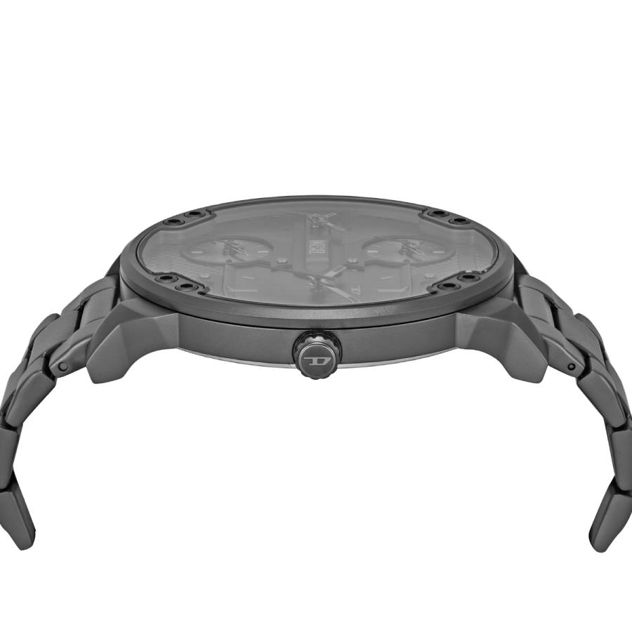 ディーゼル DIESEL 腕時計 メンズ MR. DADDY SLIM 三針 ガンメタル ステンレススチールウォッチ DZ7487 ...