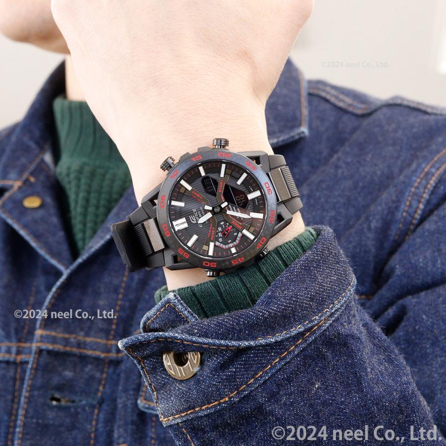 EDIFICE（CASIO） カシオ エディフィス SOSPENSIONE ソスペンシオーネ ECB-2000 ソーラー 腕時計 メンズ ...