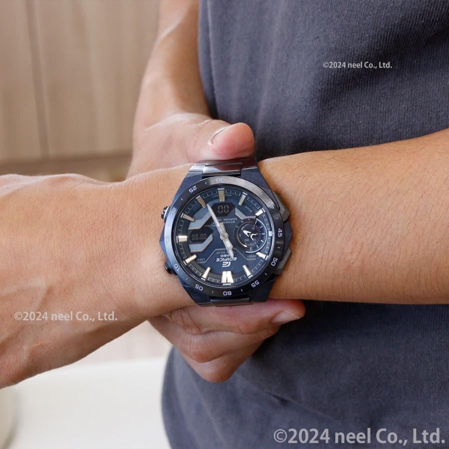 EDIFICE（CASIO） カシオ エディフィス ソーラー 腕時計 メンズ クロノグラフ ECB-2200YCB-2AJF COOL ...