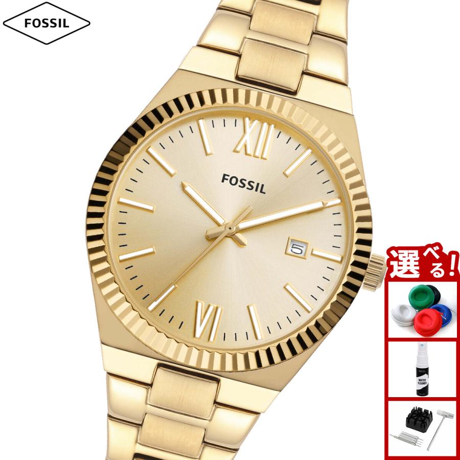 SCARLETTE MINI フォッシル FOSSIL 腕時計 レディース 三針デイト ゴールドトーン ステンレスウォッチ ES5299 ...