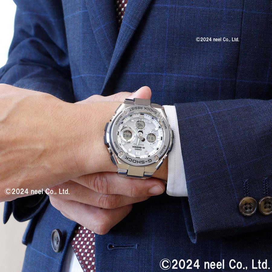 G-SHOCK Gショック Gスチール G-STEEL 電波ソーラー 腕時計 メンズ 白 ホワイト GST-W110D-7AJF : neelヤフー店 - 通販 - Yahoo!ショッピング