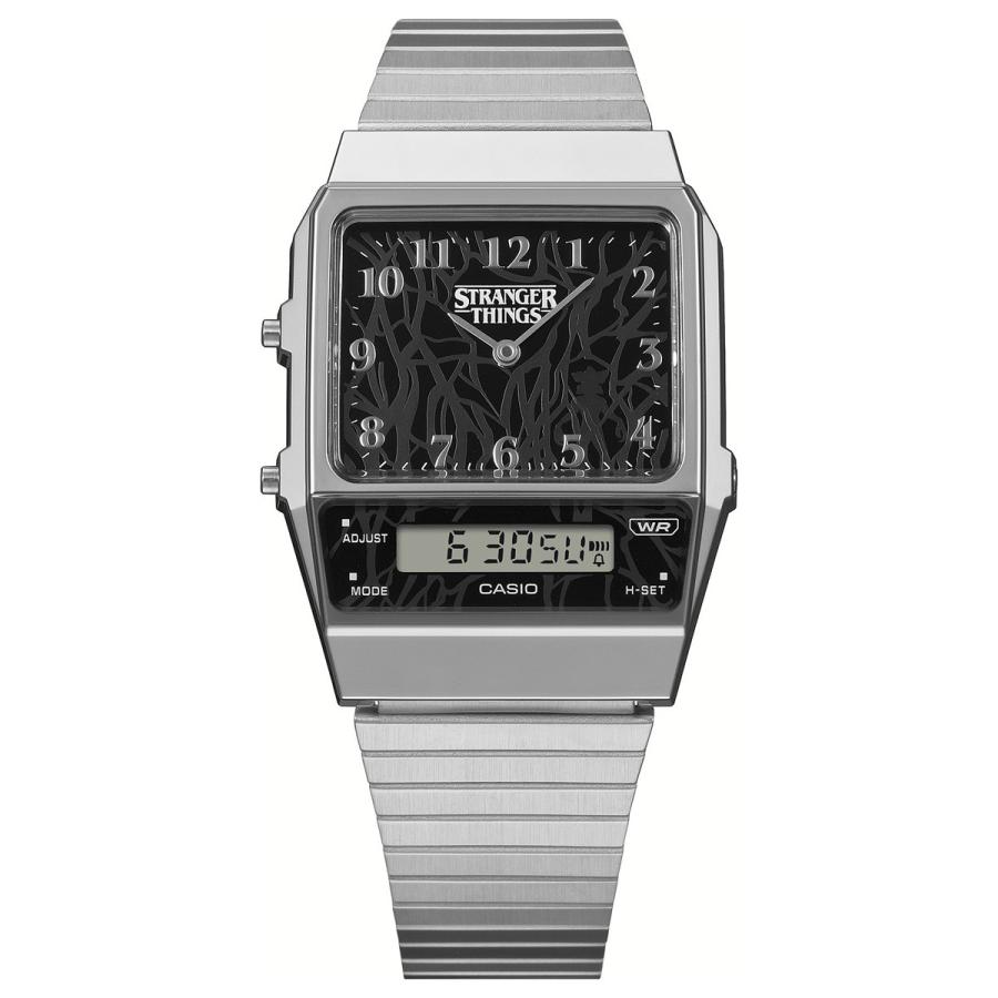 スタンダード（CASIO） カシオ クラシック CASIO CLASSIC Stranger Things コラボ 限定 AQ-800EST-1AJR ストレンジャー シングス : neel ...