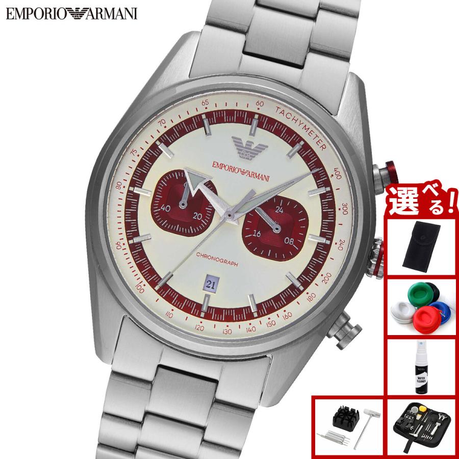 EMPORIO ARMANI エンポリオアルマーニ 腕時計 メンズ クロノグラフ ステンレススチールウォッチ AR11645 : neel ...