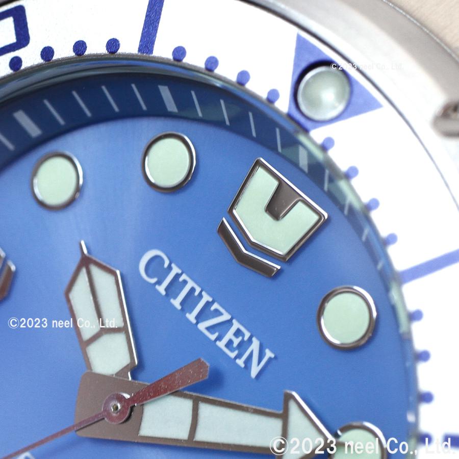 PROMASTER シチズン プロマスター マリン エコドライブ 腕時計 メンズ ダイバーズウオッチ BN0165-55L アイスブルー 氷河 ...