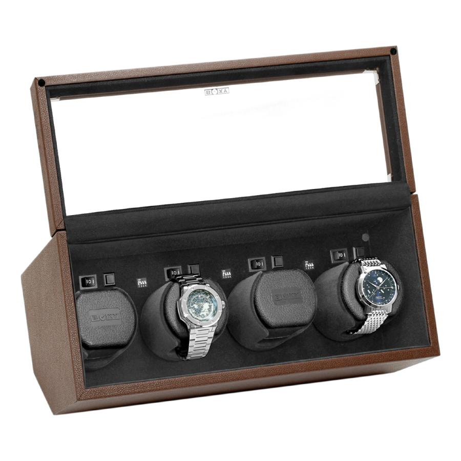 ボクシーデザイン BOXY Design ウォッチワインダー ワインディングマシーン WATCH WINDER 4本巻き DC-04DLDBR : neelセレクトショップ 2nd Yahoo ...