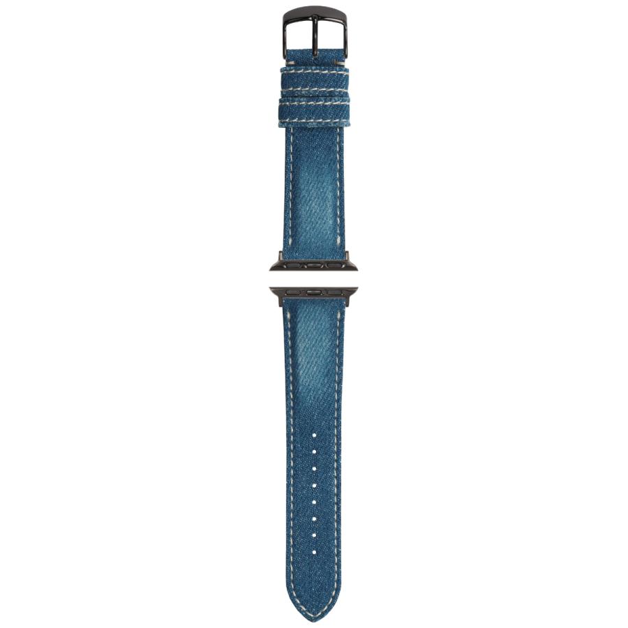 マネッタ ディ メーラ アップルウォッチ Apple Watch 替えバンド ベルト 岡山デニム 24mm EDCA-IWP24 : neel ...