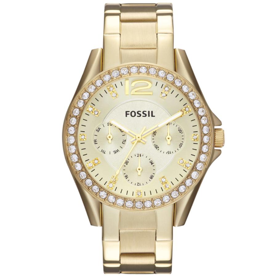 FOSSIL フォッシル 腕時計 レディース RILEY マルチファンクション ゴールドトーン ステンレスウォッチ ES3203 : neel ...