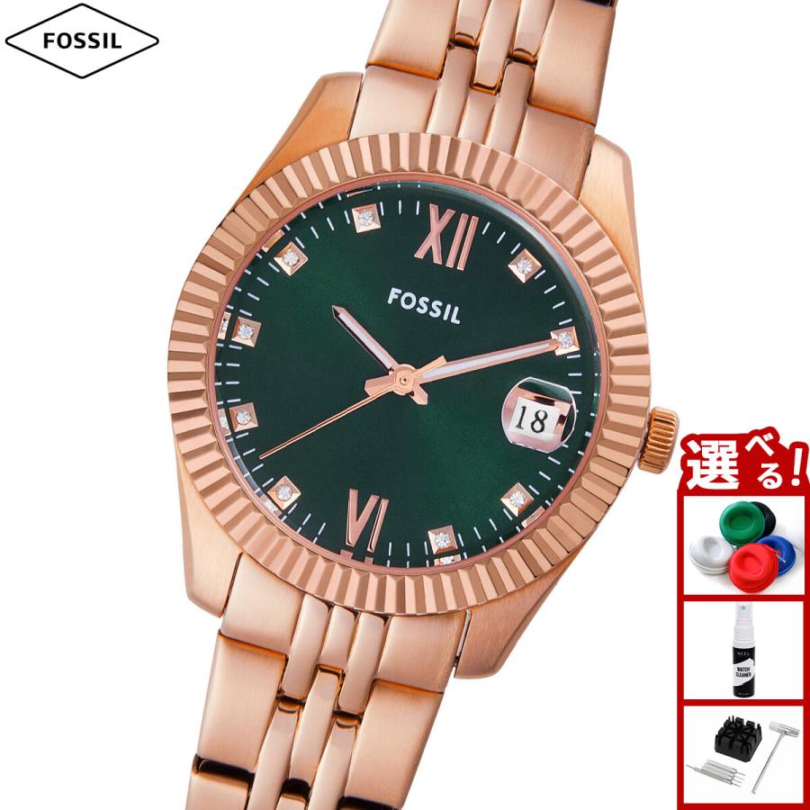 FOSSIL フォッシル 腕時計 レディース SCARLETTE 三針デイト ローズゴールドトーン ES5369 : neelセレクトショップ ...