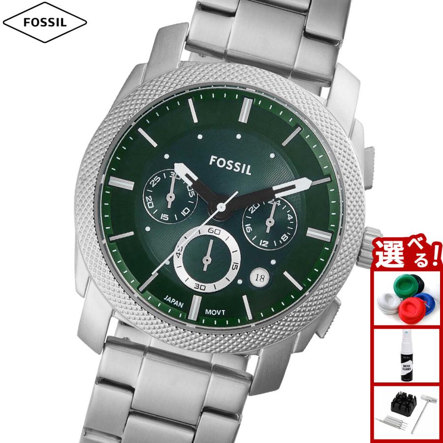 FOSSIL フォッシル 腕時計 メンズ MACHINE クロノグラフ ステンレススチールウォッチ FS6079 : neelセレクトショップ ...