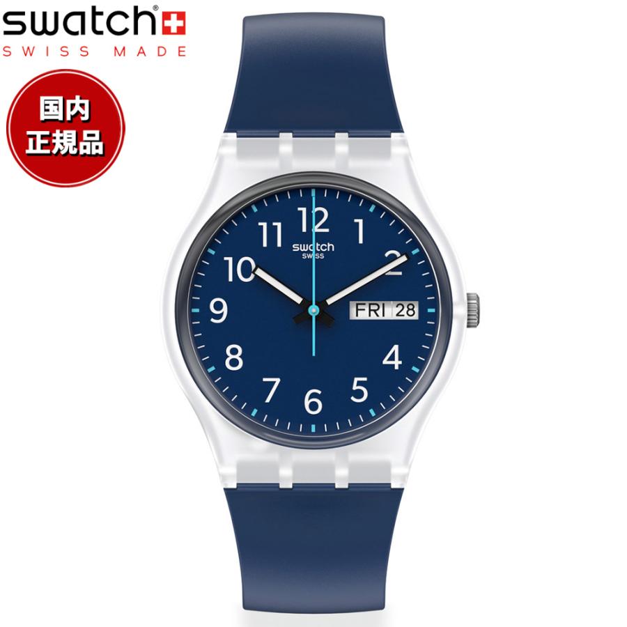 swatch スウォッチ 腕時計 メンズ レディース オリジナルズ ORIGINALS RINSE REPEAT NAVY GE725 : ge725 : neelセレクトショップ 2nd ...