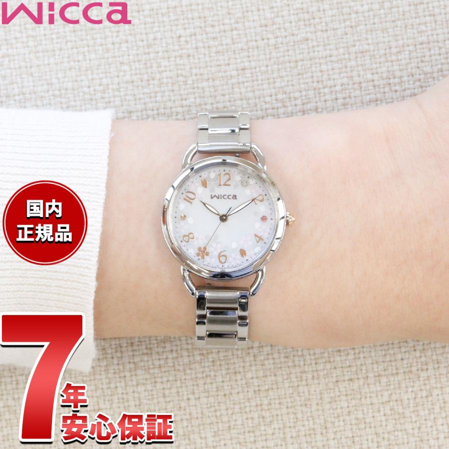 ウィッカ シチズン wicca ソーラーテック サクラ限定モデル 腕時計 レディース KP6-014-21 CITIZEN : kp6-014-21 : neelセレクトショップ 2nd ...