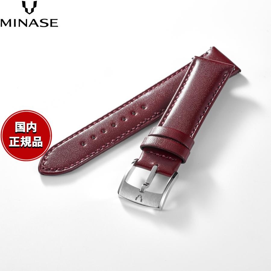 MINASE（ミナセ） 腕時計 ストラップ MASTER CRAFT M3 マスタークラフト M3 スムースレザー エンジ14 M3M3 ...