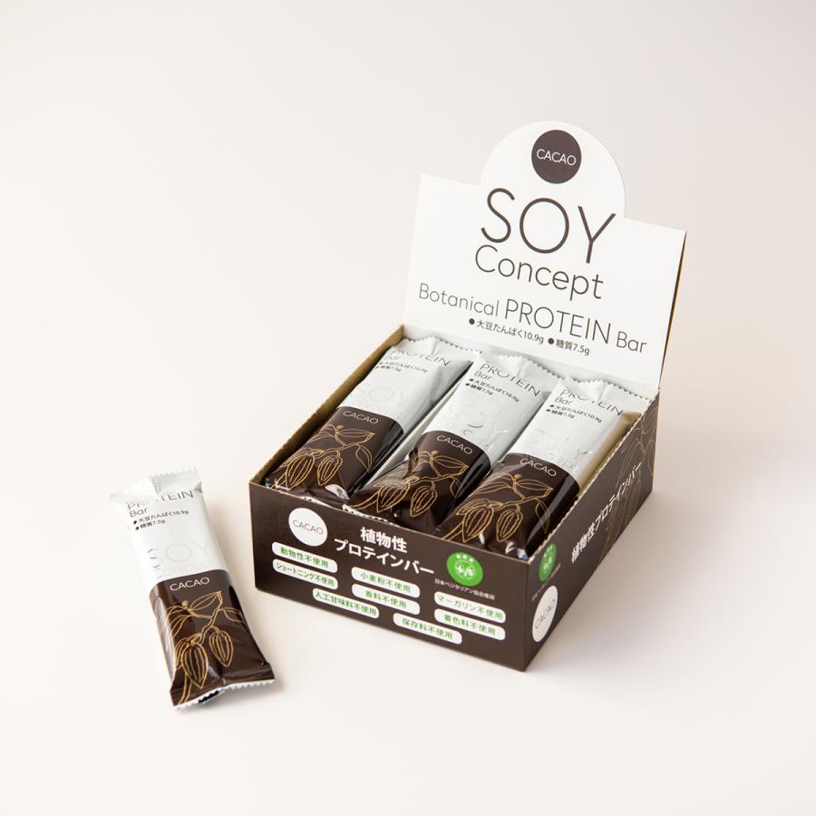 SOY Concept ソイコンセプト プロテインバー カカオ CACAO 425g（12本入り） ソイプロテイン 大豆 国産 : sc-748070 : neelセレクトショップ 2nd ...