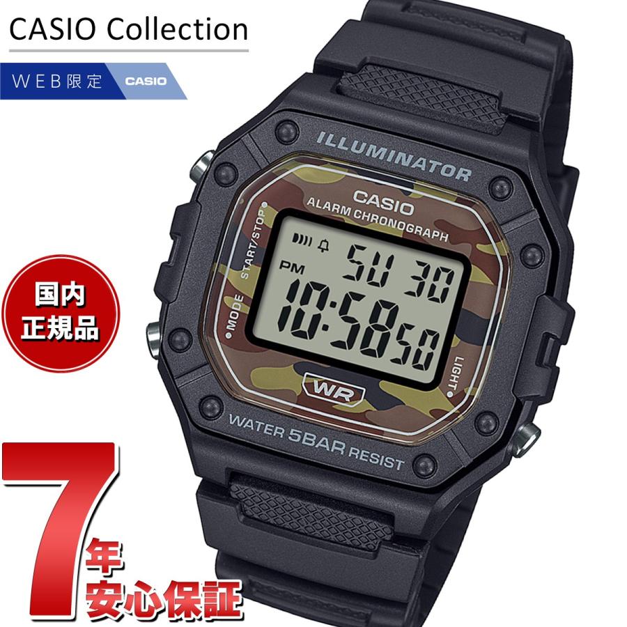 スタンダード（CASIO） カシオ コレクション CASIO Collection オンライン限定モデル デジタル 腕時計 W-218H ...