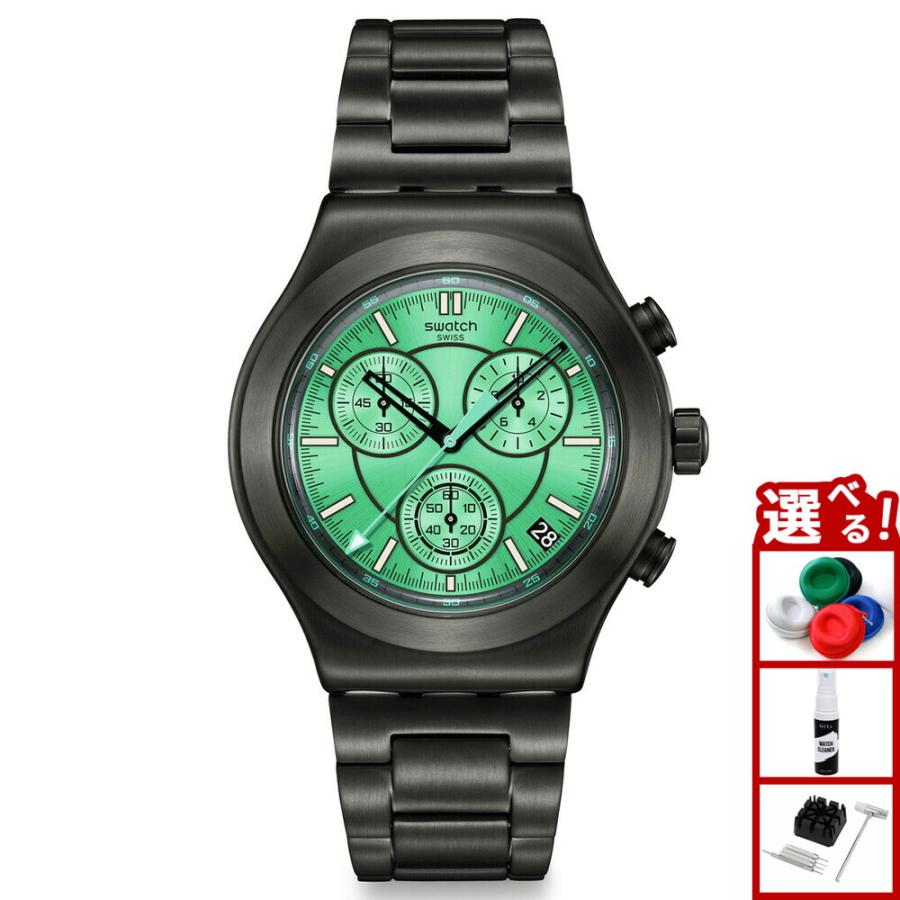 swatch スウォッチ 腕時計 メンズ アイロニー IRONY OBSESSIVELY OBSIDIAN クロノグラフ YVM407G : yvm407g : neelセレクトショップ ...
