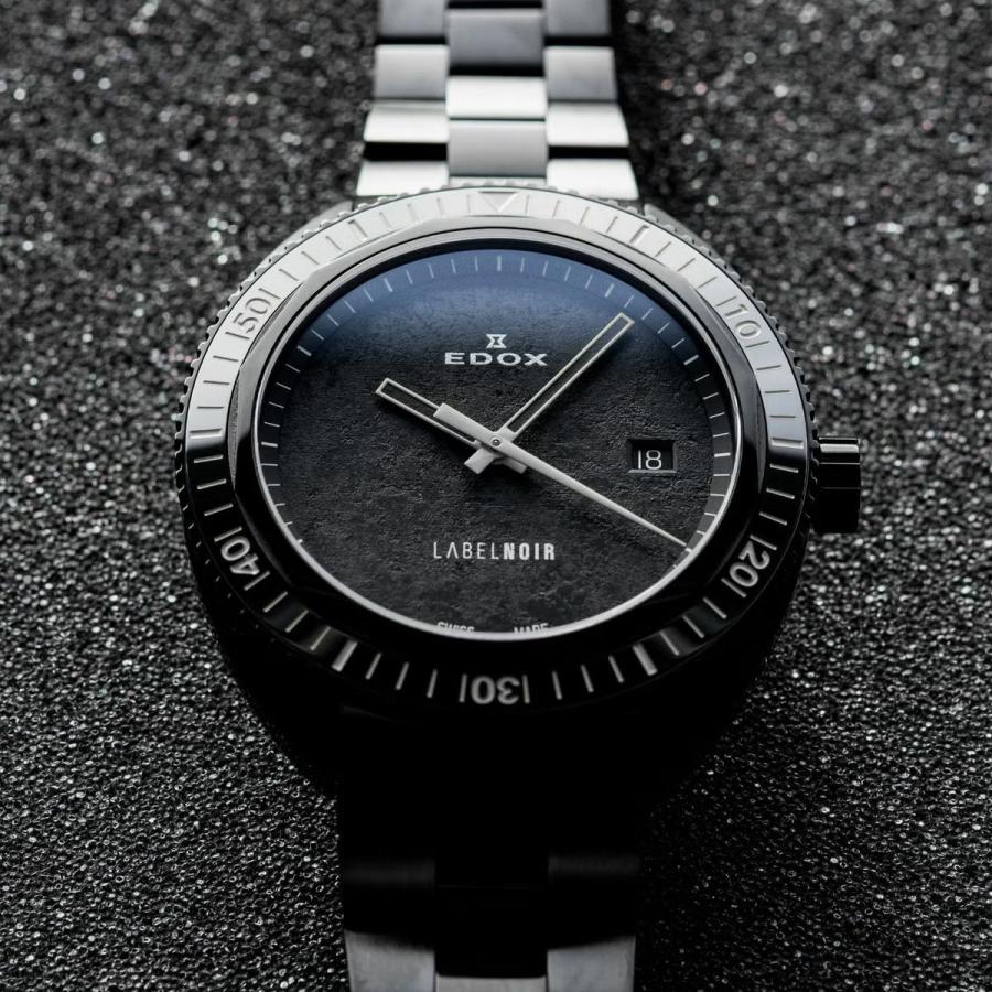EDOX（エドックス） （ノベルティー付き）エドックス ハイドロサブ クロノメーター ラベルノワール 腕時計 80128-37NLNM-NLN ...