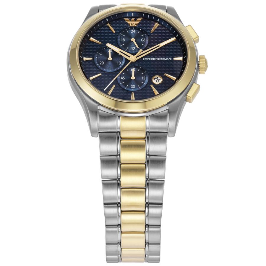 EMPORIO ARMANI エンポリオアルマーニ 腕時計 メンズ クロノグラフ ステンレススチールウォッチ AR11579 : neel ...