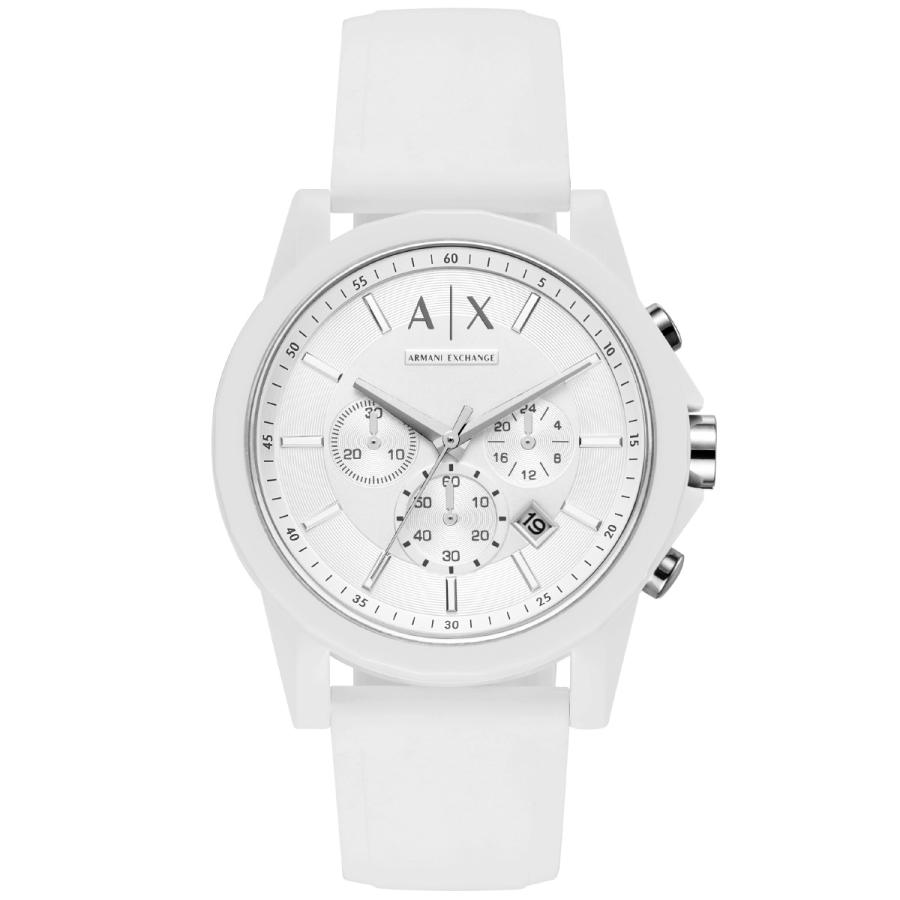 ARMANI EXCHANGE A|X アルマーニ エクスチェンジ 腕時計 メンズ クロノグラフ シリコンウォッチ AX1325 : neel ...
