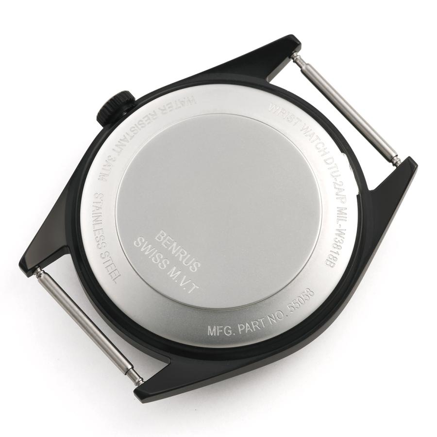 BENRUS ベンラス 腕時計 メンズ DTU-2A/P-BKKH ミリタリーウォッチ 復刻モデル : neelセレクトショップ Yahoo ...