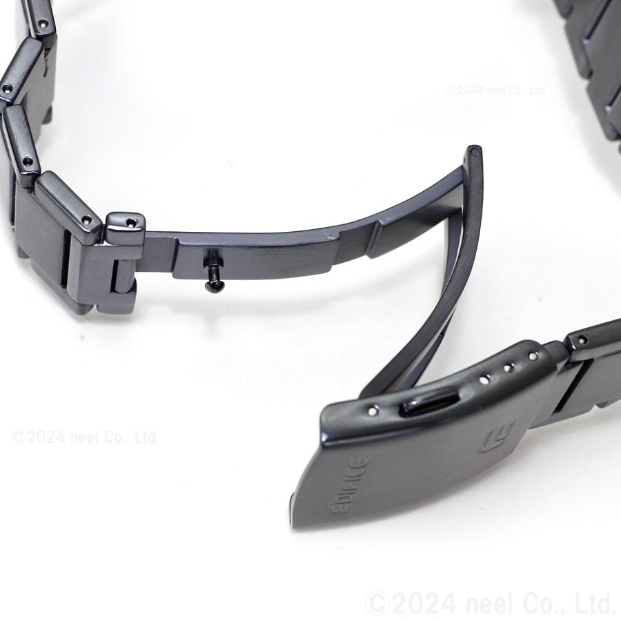 カシオ エディフィス ソーラー 腕時計 メンズ クロノグラフ ECB-2200YCB-2AJF COOL BLUE EDITION CASIO ...