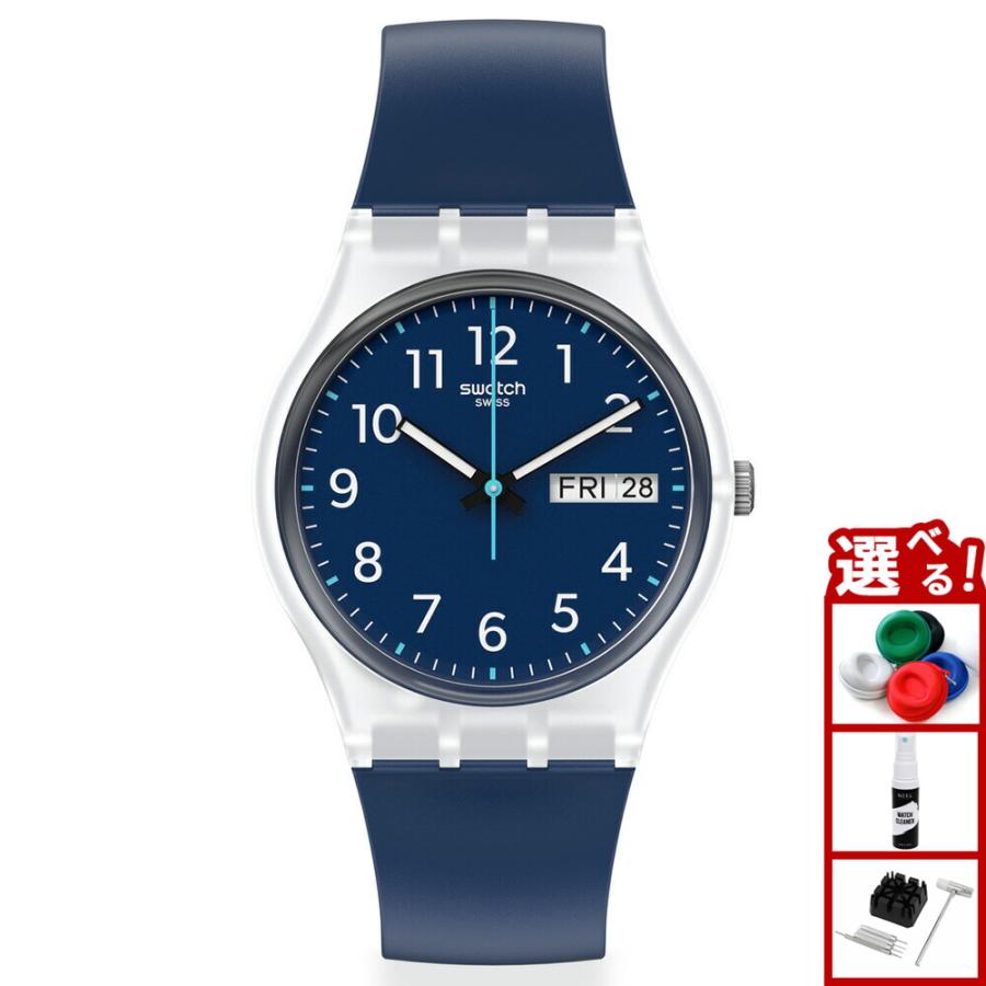 swatch スウォッチ 腕時計 メンズ レディース オリジナルズ ORIGINALS RINSE REPEAT NAVY GE725 : ge725 : neelセレクトショップ Yahoo ...