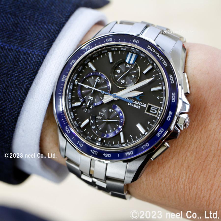 OCEANUS ノベルティー付き!オシアナス マンタ 電波ソーラー OCEANUS ノベルティー付き!オシアナス マンタ 電波ソーラー
