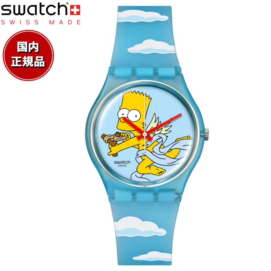 swatch スウォッチ ザ・シンプソンズ コラボ The Simpsons SO28Z115 腕時計 メンズ レディース ...
