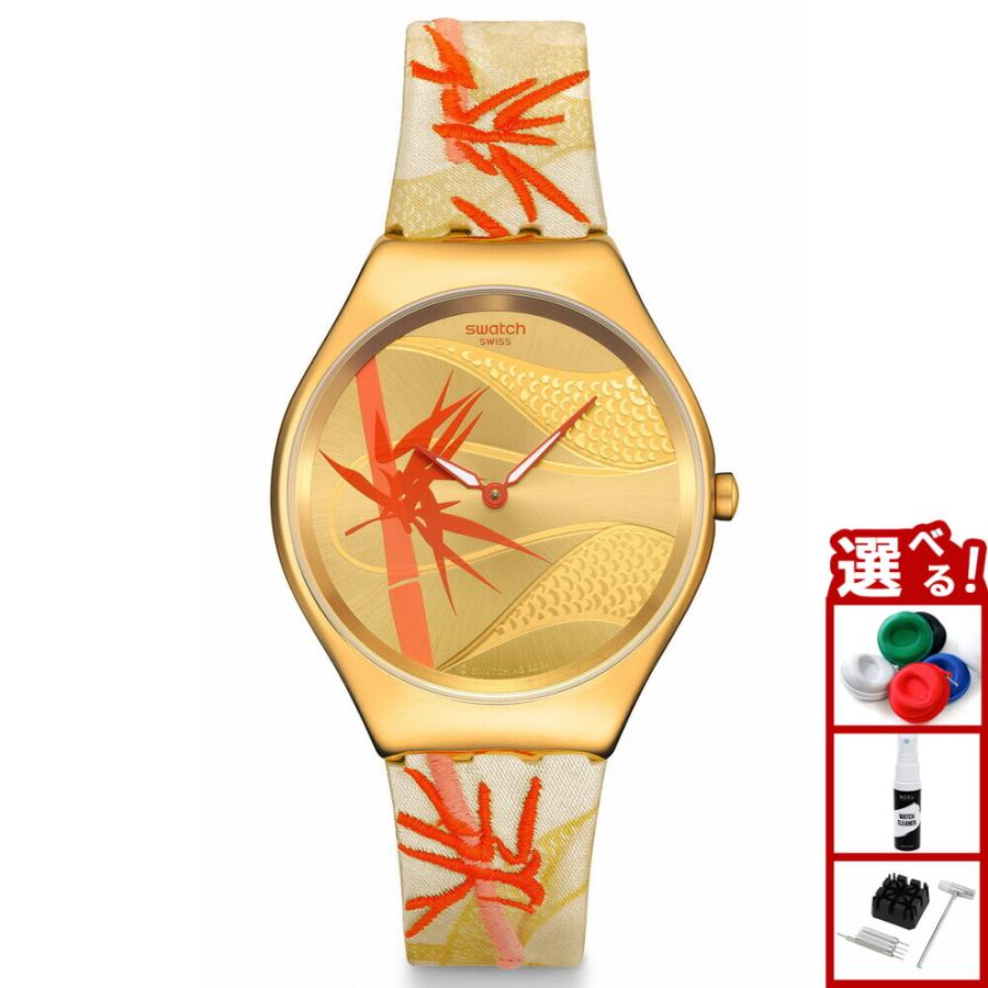 SKIN(Swatch) swatch スウォッチ 腕時計 レディース スキン SKIN GOLDEN RED BAMBOO SYXZ105 : neelセレクトショップ Yahoo!店 ...
