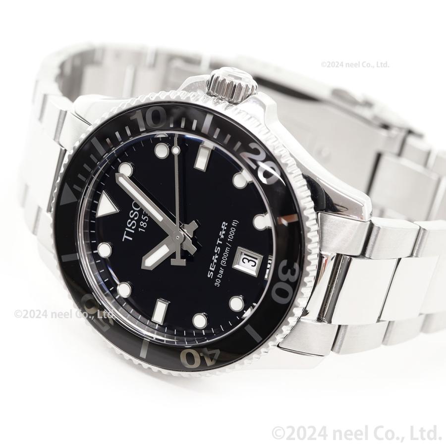 シースター（TISSOT） 豪華おまけ有 ティソ TISSOT シースター SEASTAR 1000 T120.210.11.051.00 ダイバーズウォッチ 腕時計 メンズ レディース ...