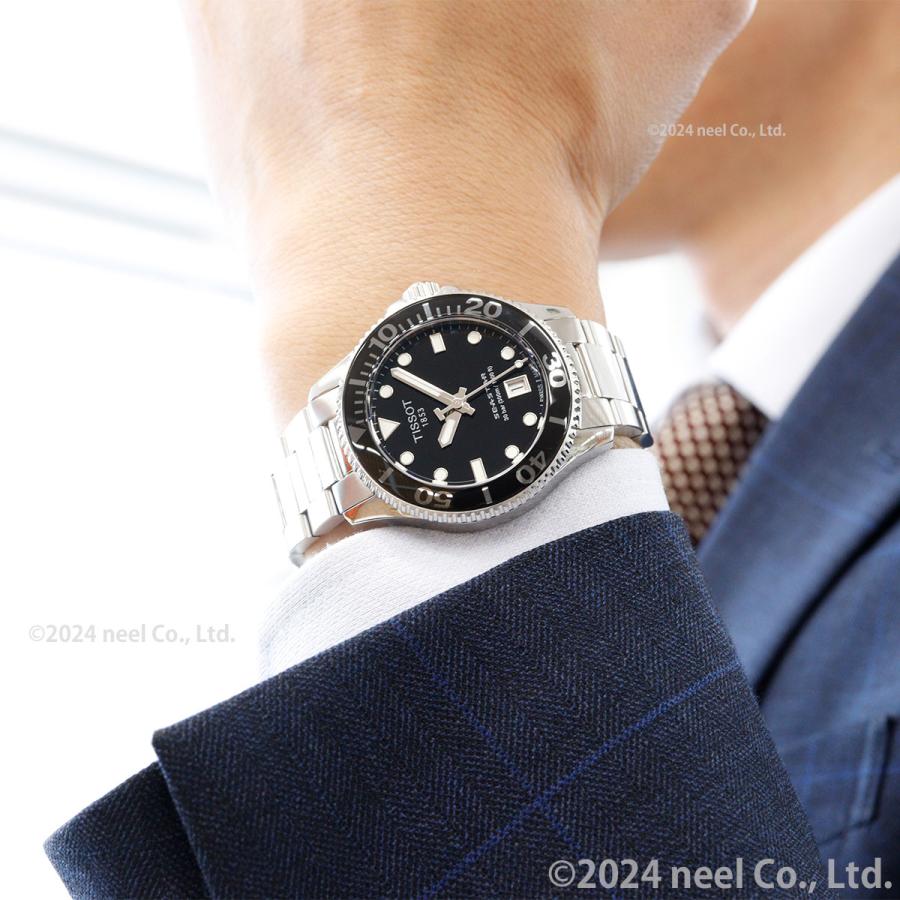 シースター（TISSOT） 豪華おまけ有 ティソ TISSOT シースター SEASTAR 1000 T120.210.11.051.00 ダイバーズウォッチ 腕時計 メンズ レディース ...